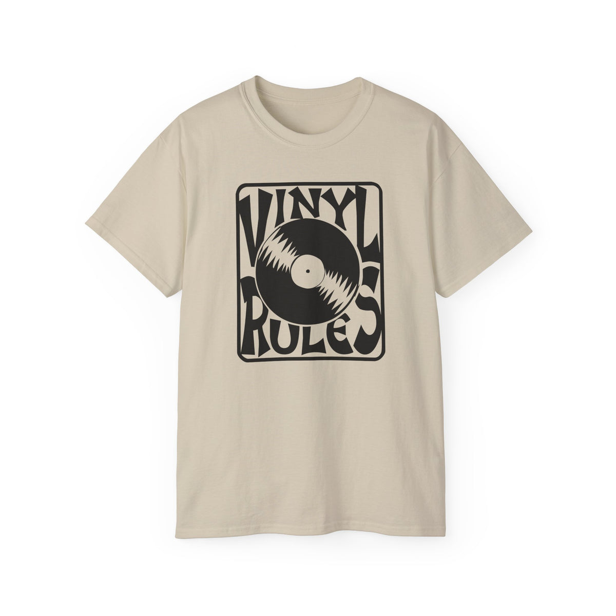 Vinyl Rules T Shirt – Crate Digger Tee T-Shirt