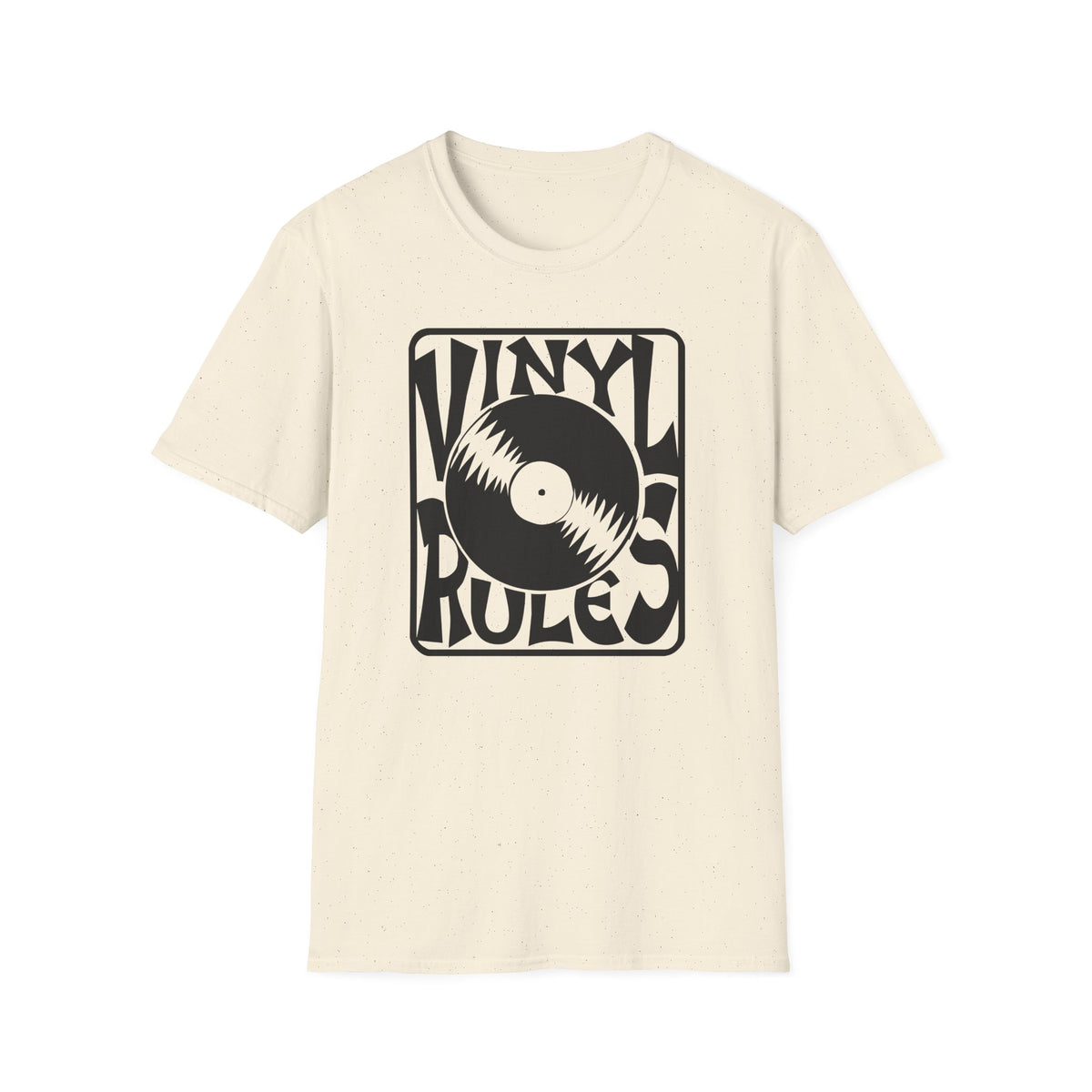 Vinyl Rules Vinyl Record Tee – Rare Find for Collectors